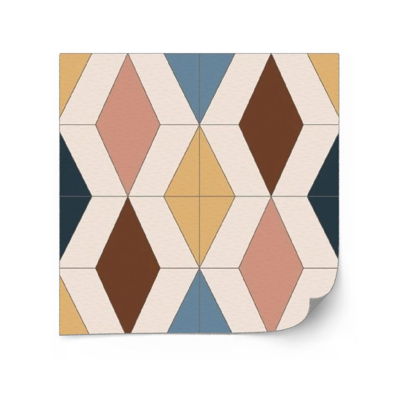 Tiles Sticker - Birmingham Pattern / 24 pcs