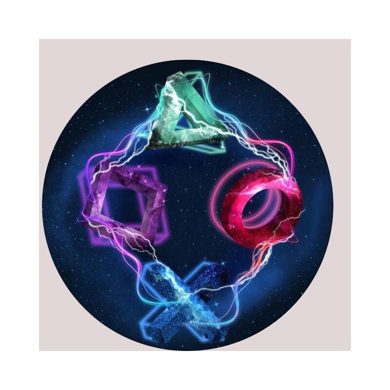 Wallsticker - Gaming Symbols / Round / 02