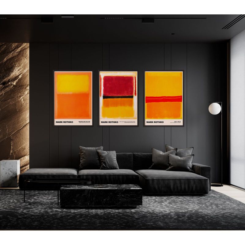 Poster - Mark Rothko Collection / Set of 3