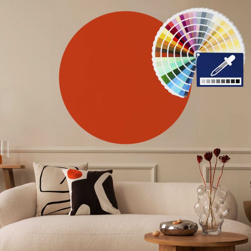 Wall Sticker / Circle / Choose your own colour- Cozy Design